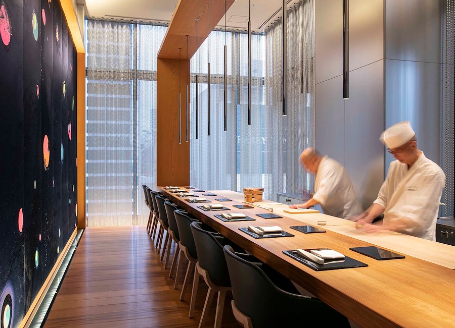 Authentic Edomae sushi at Sushi UKIYO