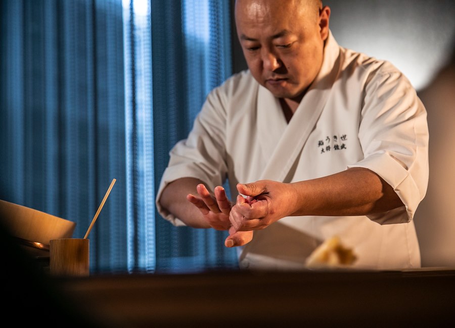 Authentic Edomae sushi at Sushi UKIYO